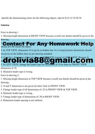 identify the dimensioning errors for the following objects. i.pdf