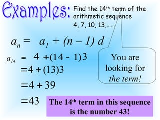 Identify the First Few Terms of a Sequence given the nth Term of a ...