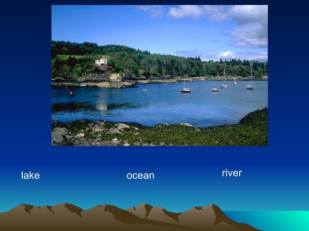 Identify the landform | PPT
