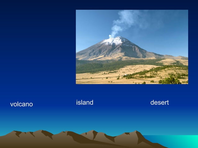 Identify the landform | PPT