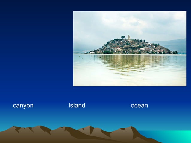 Identify the landform | PPT