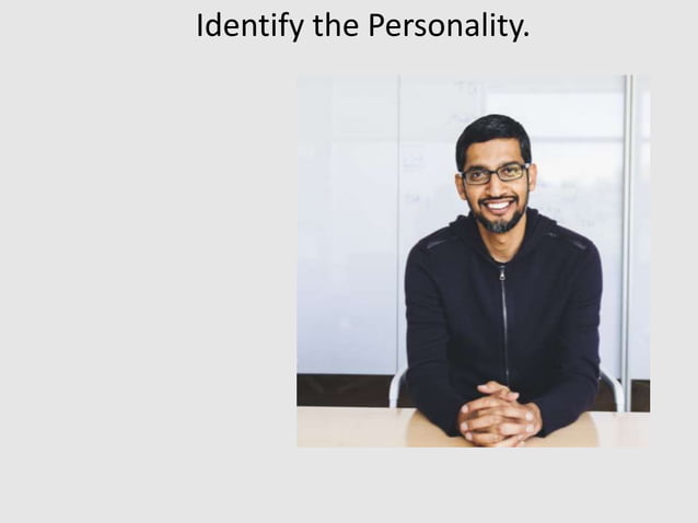 Identify the personality round 2 | PPTX