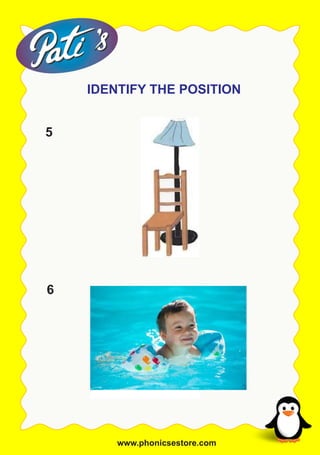 Identify the position : Prepare for Marrs Preschool bee compeition | PDF