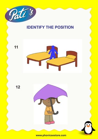 Identify the position : Prepare for Marrs Preschool bee compeition | PDF