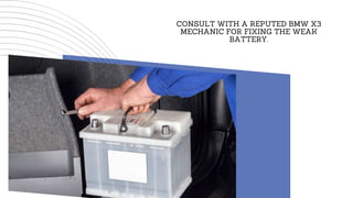 Identify the Signs of a Weak Battery in your BMW X3 by Redwood City ...