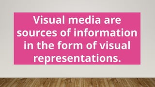 IDENTIFY THE VALUES SUGGESTED IN VISUAL MEDIA.pptx