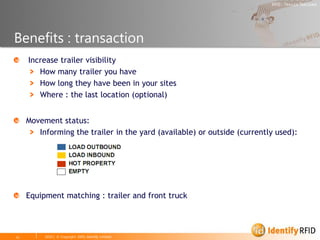 Identify RFID Trailer Tracking | PDF