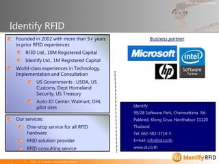 Identify RFID Trailer Tracking | PDF
