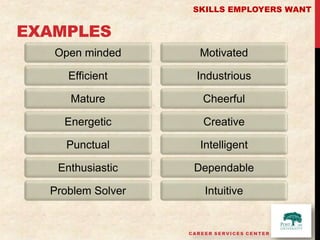 Identify Your Skills and Accomplishments PowerPoint | PPTX