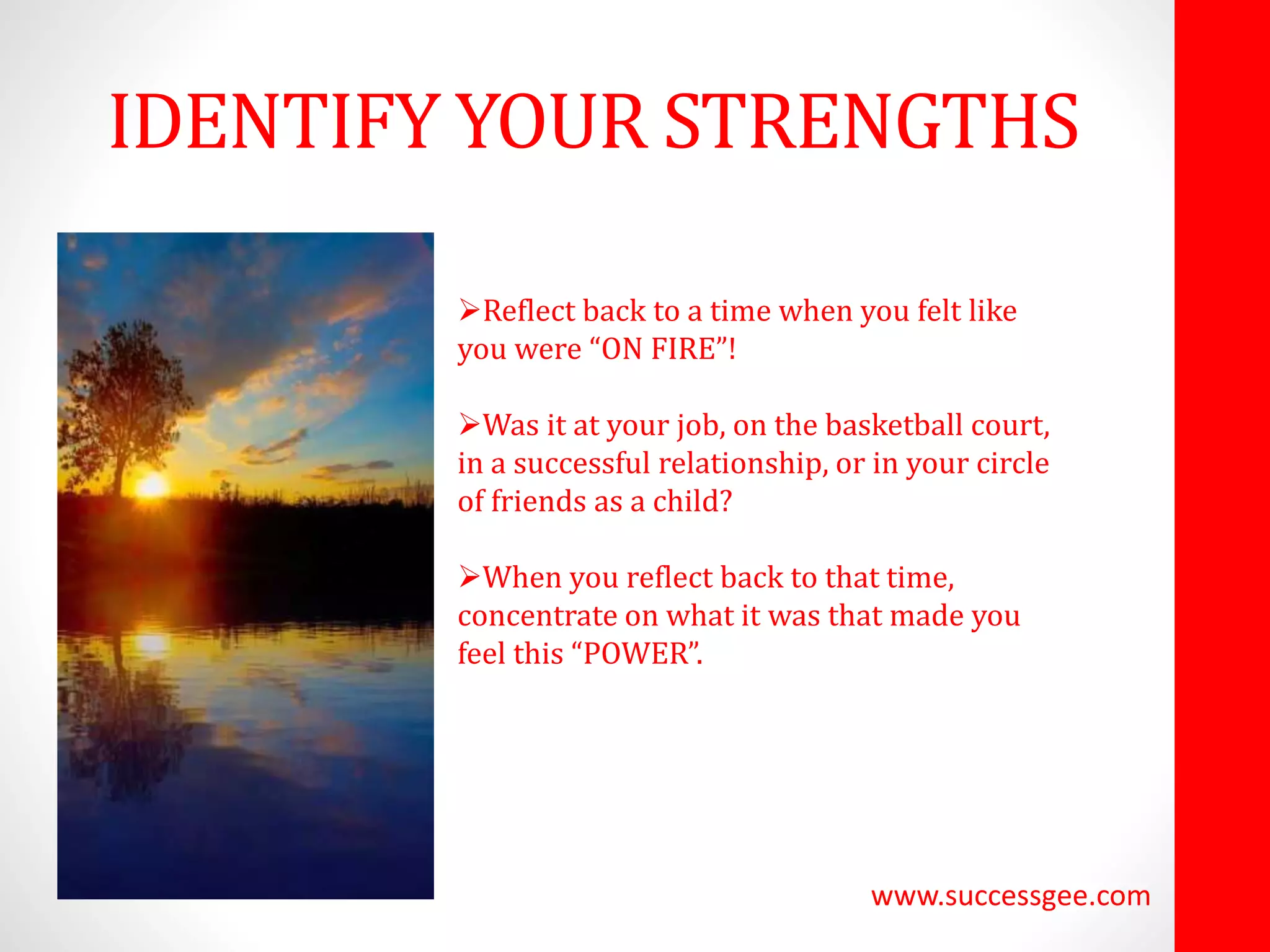 Identify your strengths | PPT