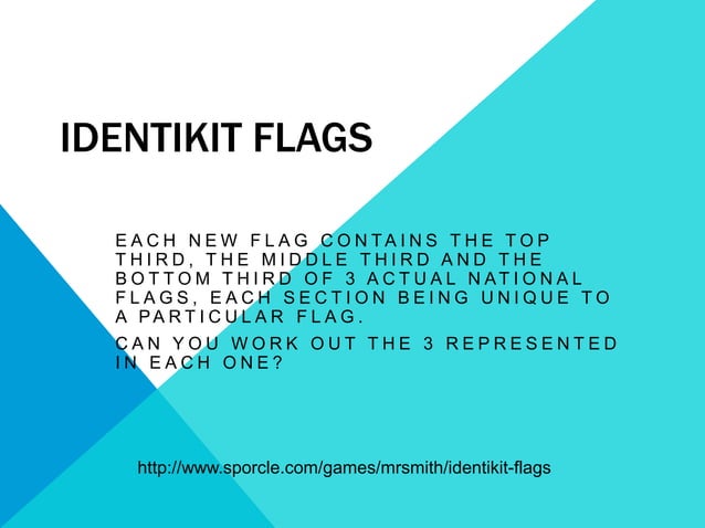 Identikit flags | PPTX