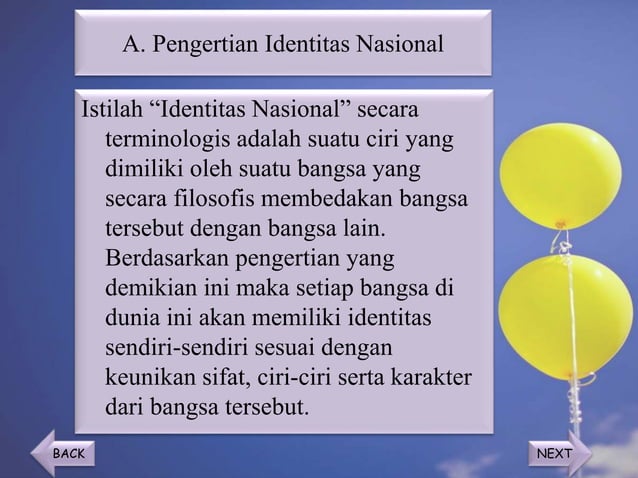 IDENTITAS NASIONAL | PPT