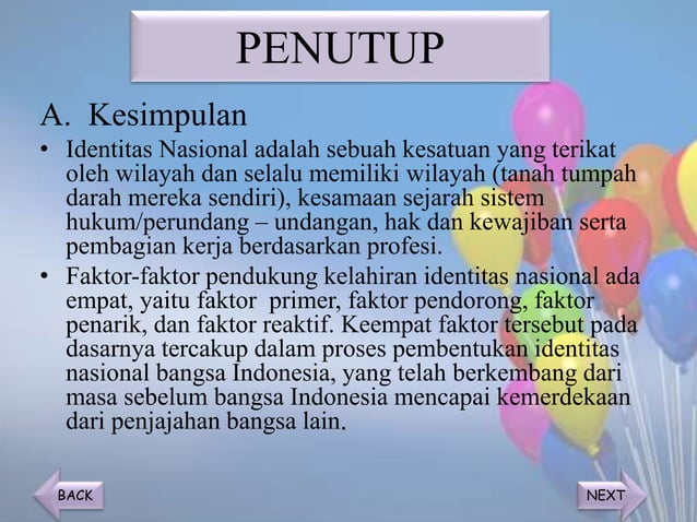 IDENTITAS NASIONAL | PPT