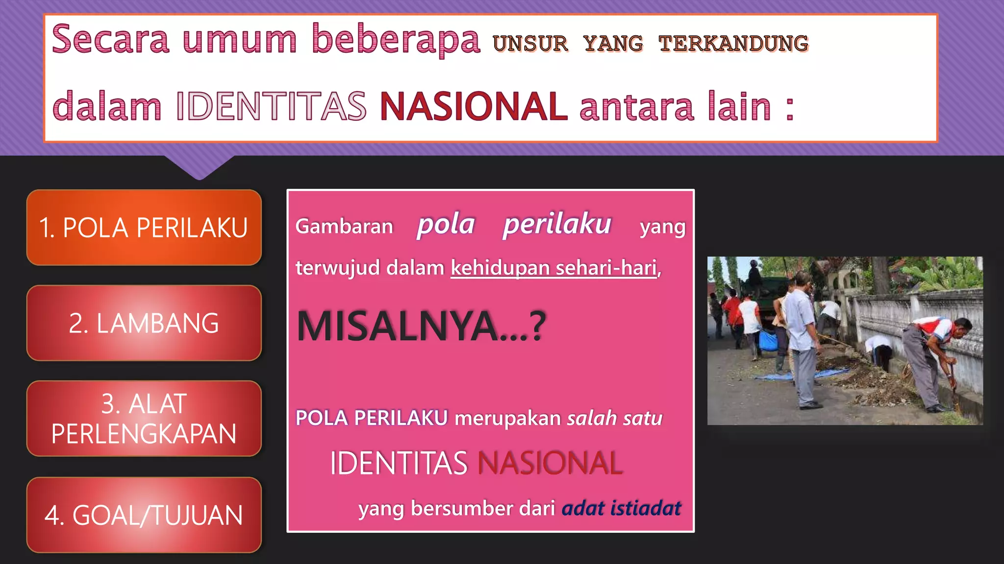 Identitas Nasional bentuk ppt/PowerPoint | PPTX