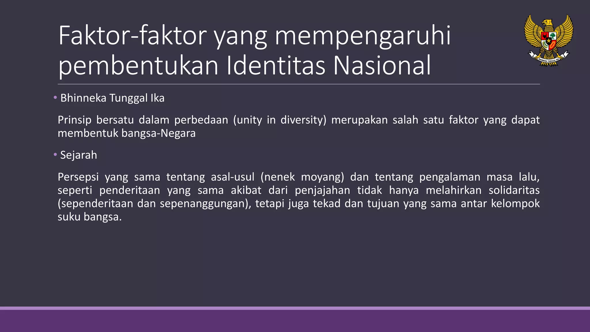IDENTITAS NASIONAL | PPTX