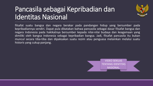 IDENTITAS NASIONAL | PPTX
