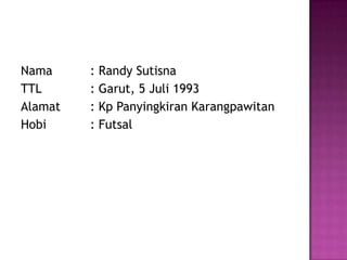 Identitas nasional show | PPT