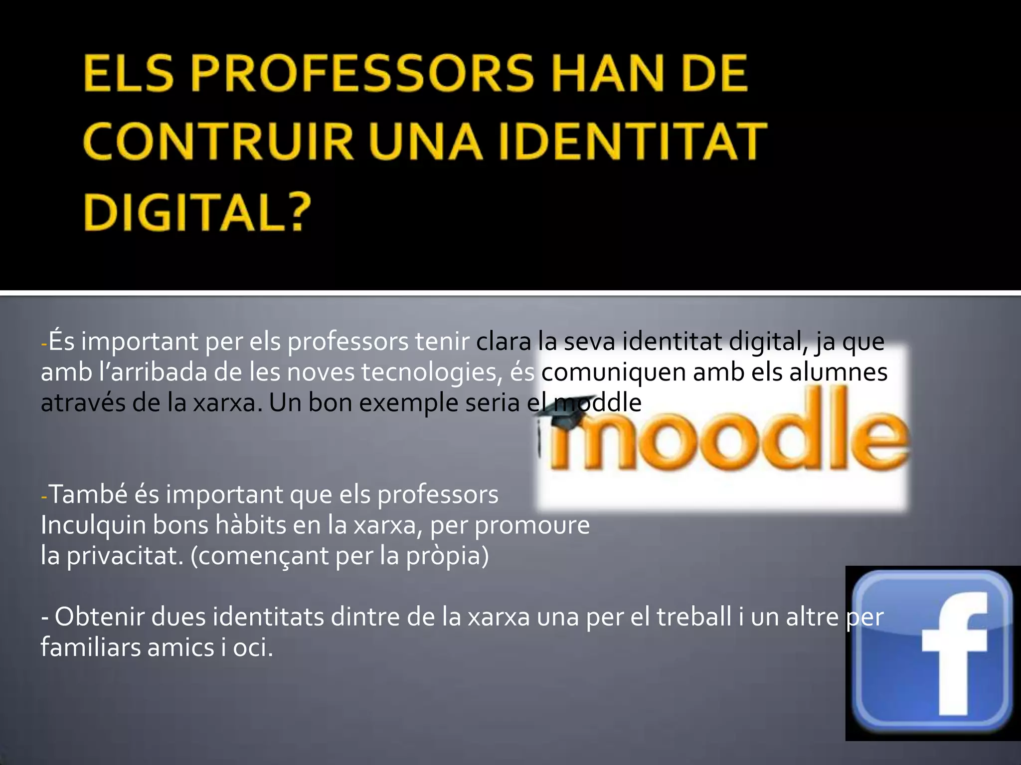 Identitat digital | PPT