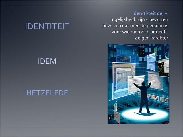 Identiteit | PPT
