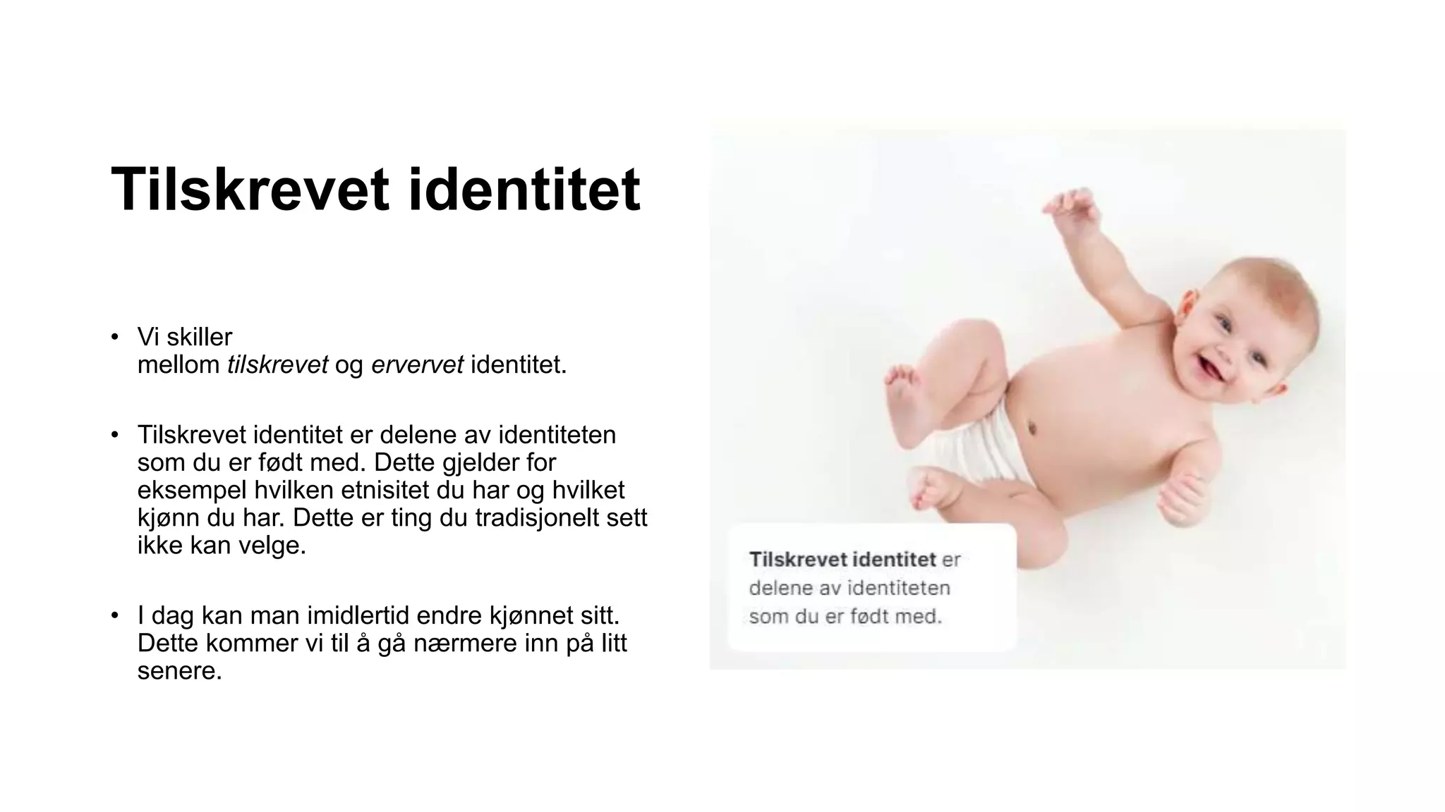 Identitet | PPTX