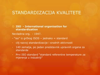 Identitet i kvaliteta | PPT