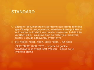 Identitet i kvaliteta | PPT