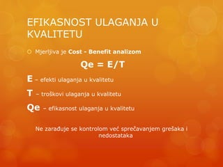 Identitet i kvaliteta | PPT