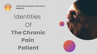 Identities of The Chronic Pain Patient | PPT