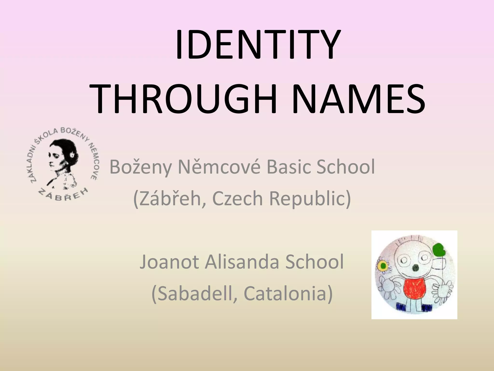 Identity through names project, young children | PPTX