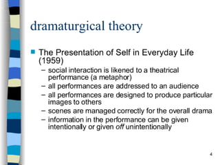 Identity As Performance | PDF