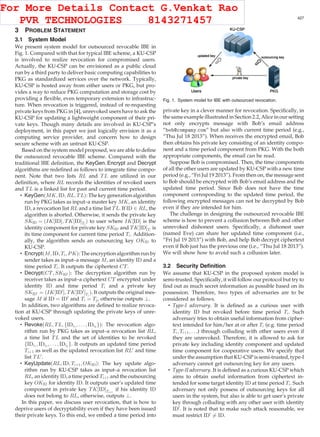 Identity based encryption with outsourced revocation in cloud computing | PDF
