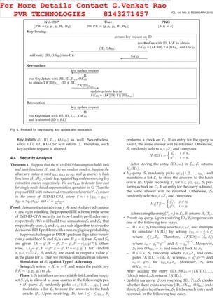 Identity based encryption with outsourced revocation in cloud computing | PDF