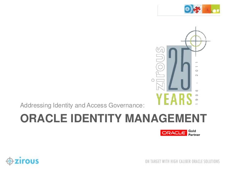 Oracle Identity Manager: Use Cases Oracle Identity Manager: Use Cases