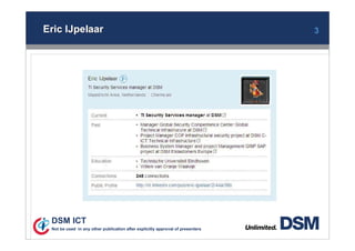 Stephan Hendriks Eric IJpelaar - Identity access management in the cloud - | PPT