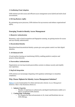 Secure Your Digital Ecosystem with Mphasis’ Identity Access Management ...
