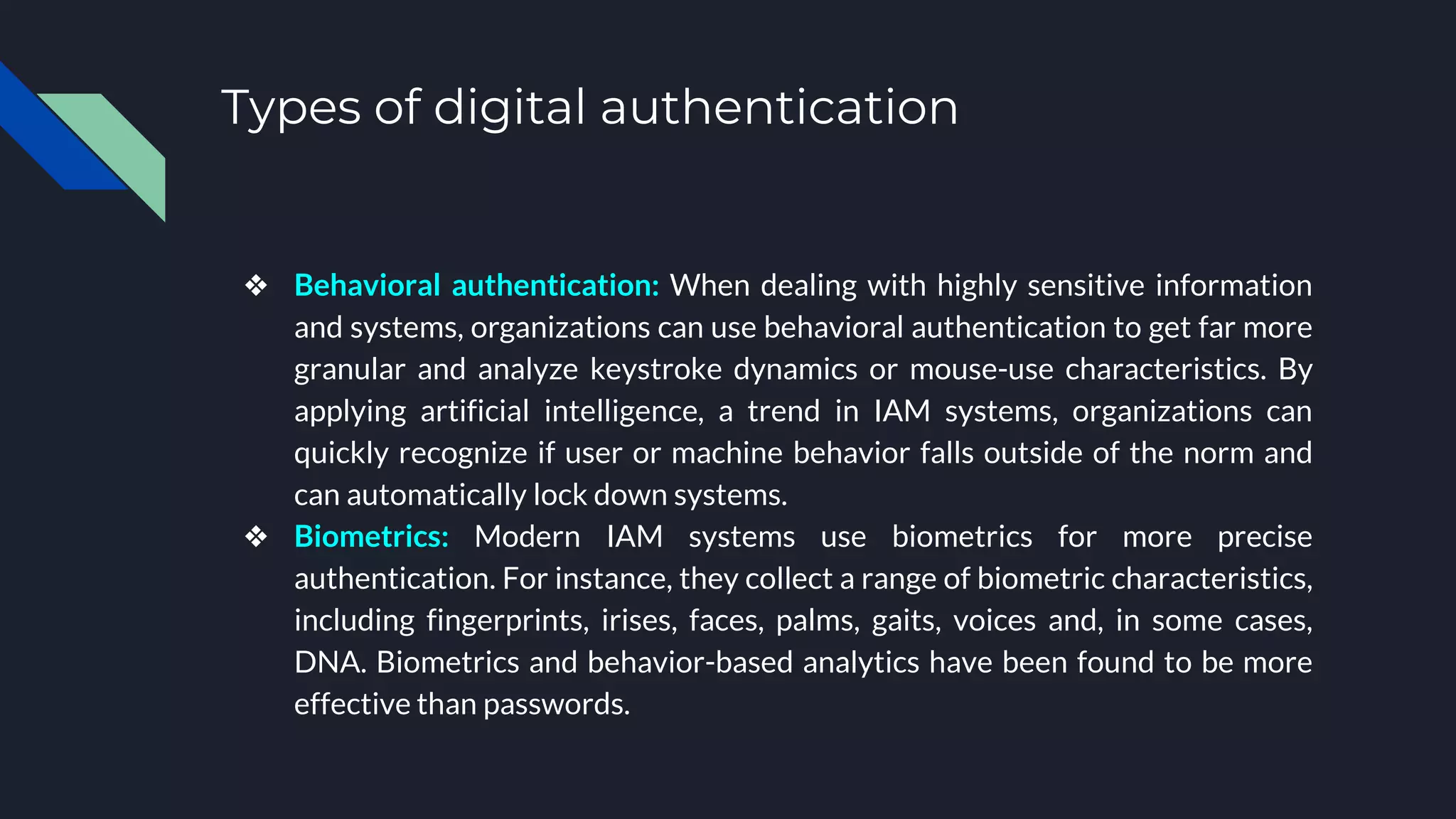 Identity and access management | PPTX | Internet | Computing