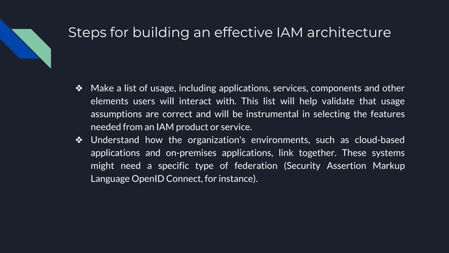 Identity and access management | PPTX | Internet | Computing