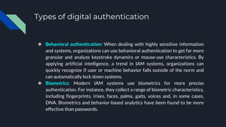 Identity and access management | PPTX