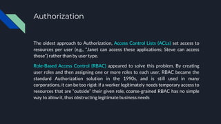 Identity and access management | PPTX