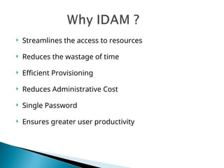 Identity And Access Management Overview (IAM) | PPT