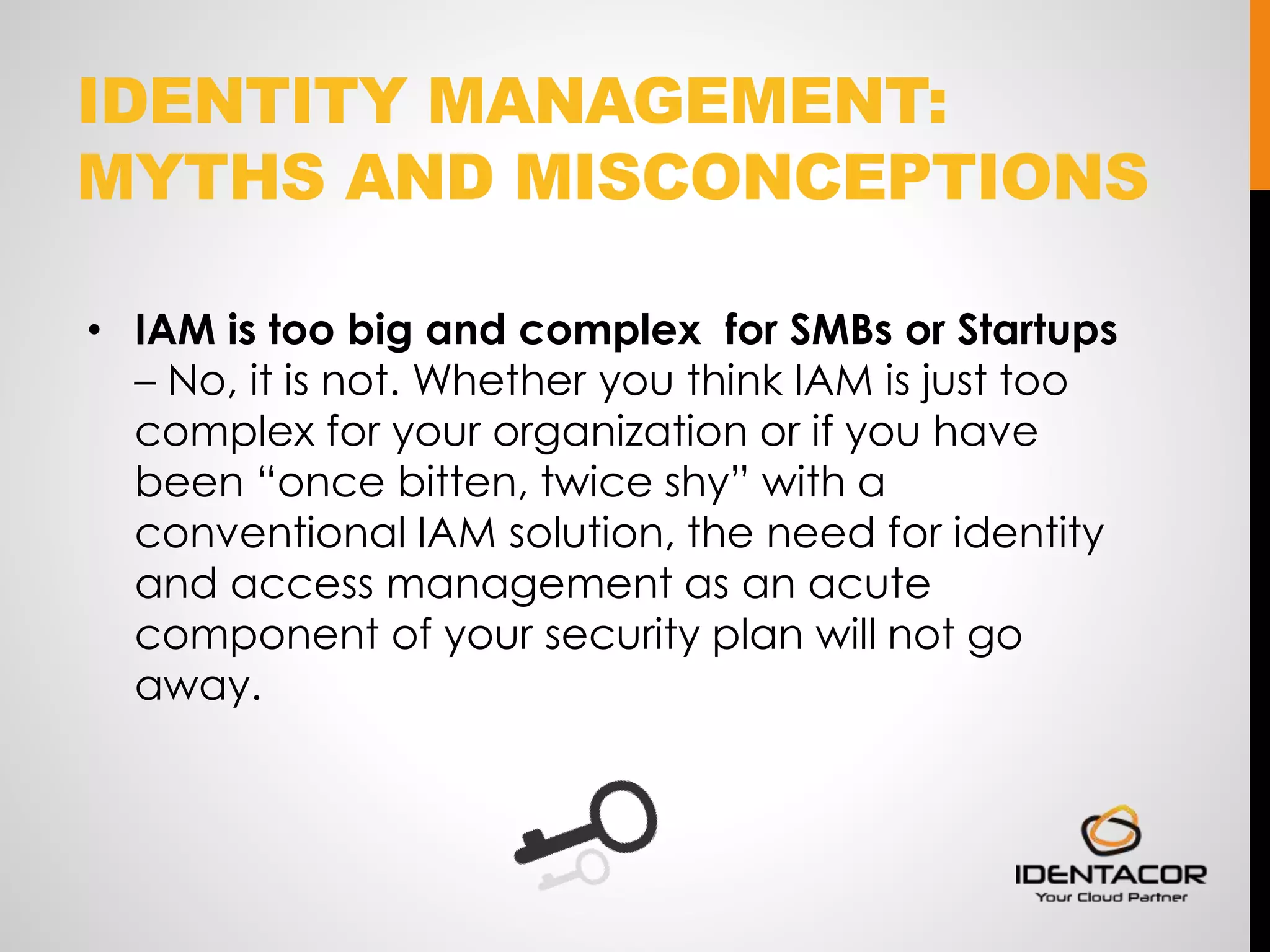 Identity and Access Management (IAM) | PPTX