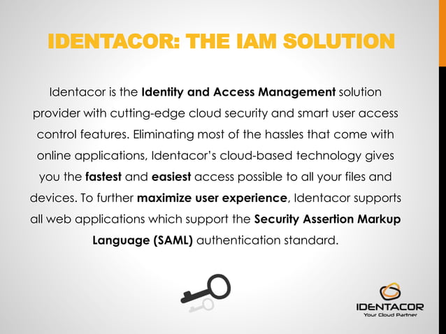 Identity and Access Management (IAM) | PPTX | Operating Systems | Computer Software and Applications