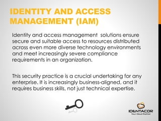 Identity and Access Management (IAM) | PPTX