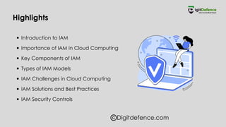 Identity and Access Management in Cloud Computing. | PDF