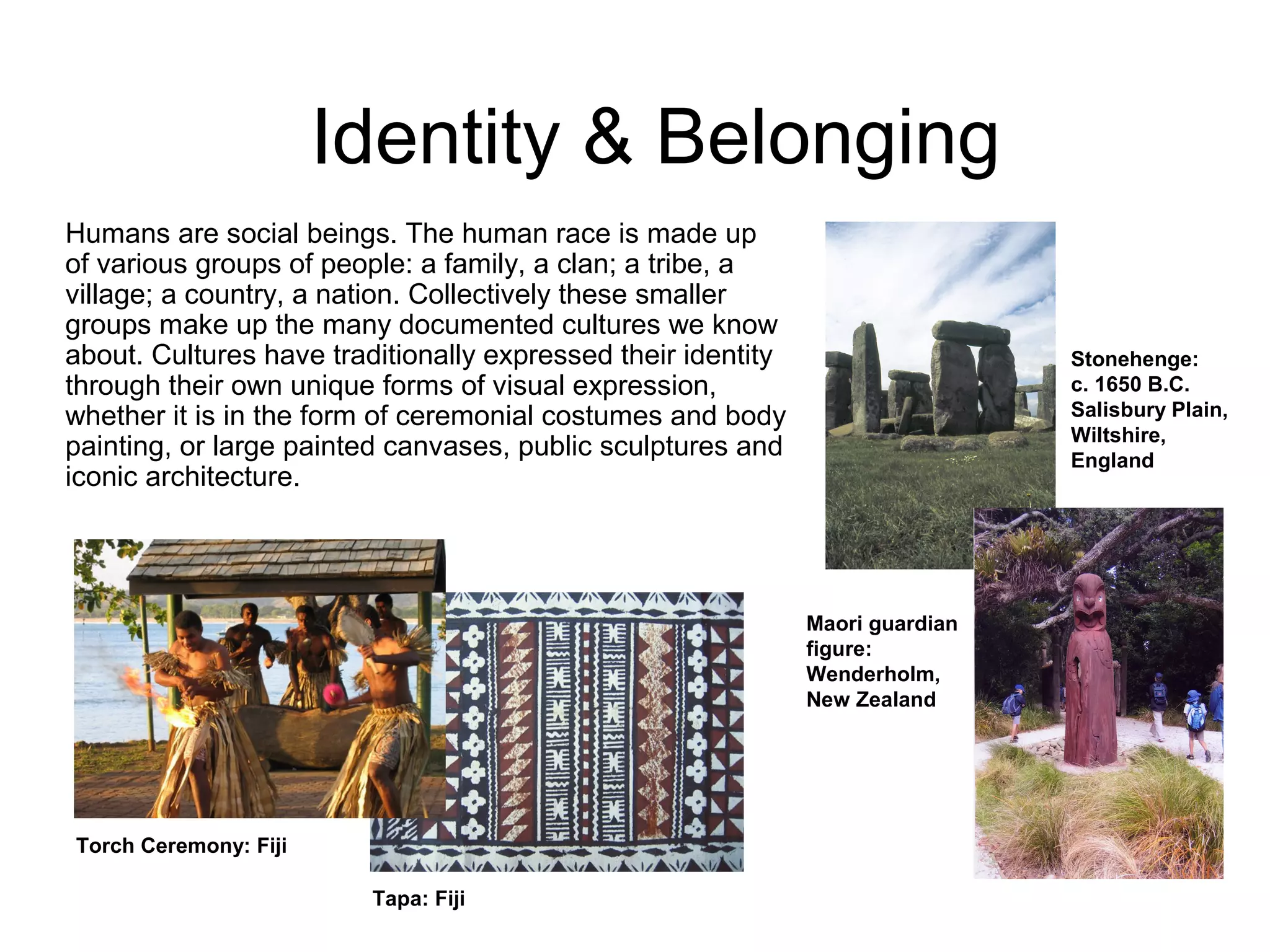 Identity and belonging | PPT
