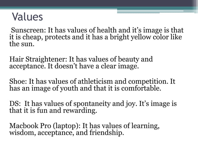 Identity and consumerism | PPTX