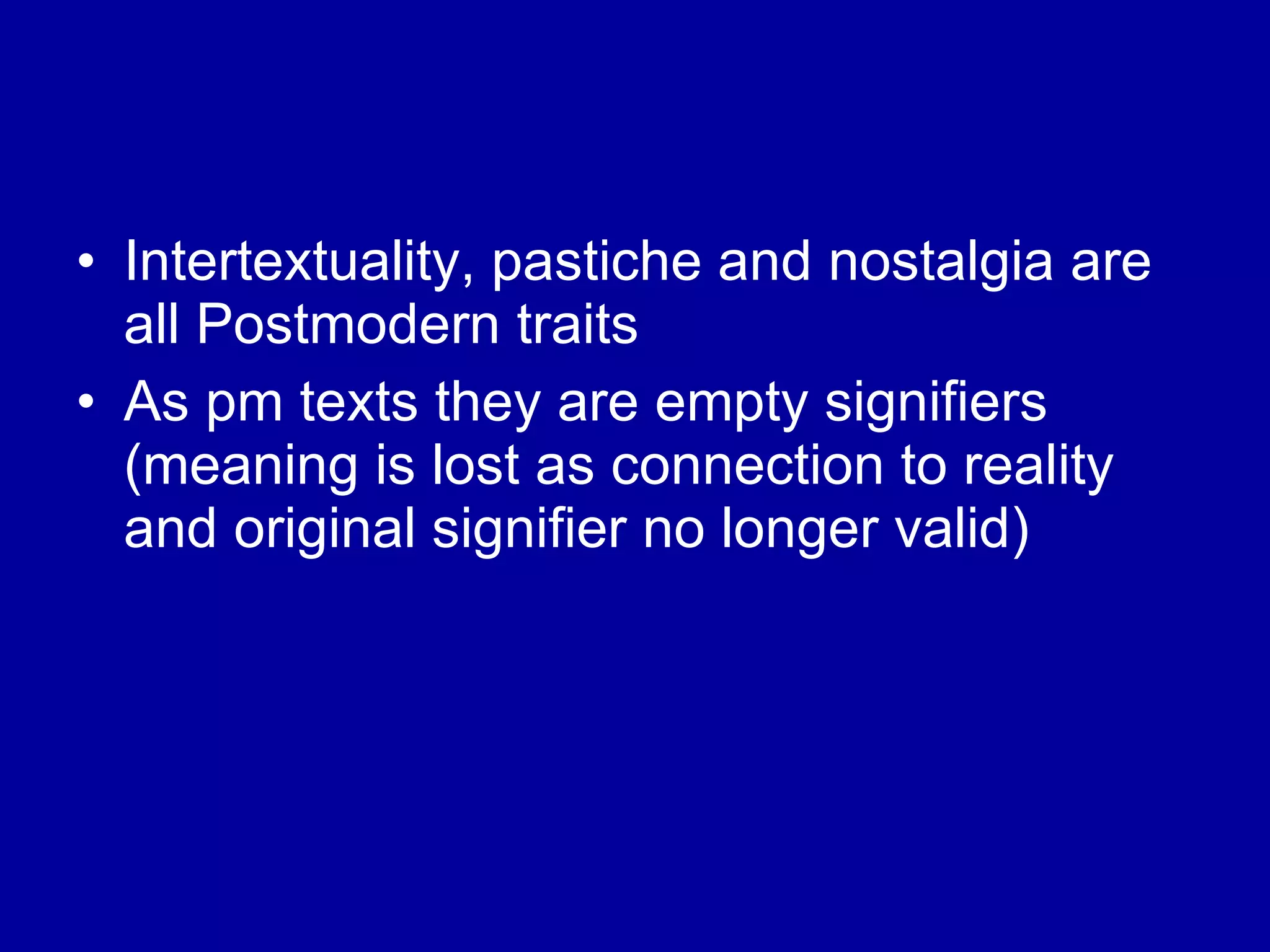 Identity And Nostalgia | PPT