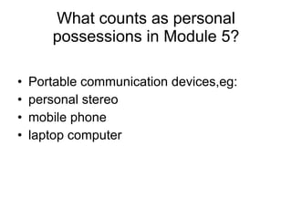 Identity and personal possessions (2) | PPT