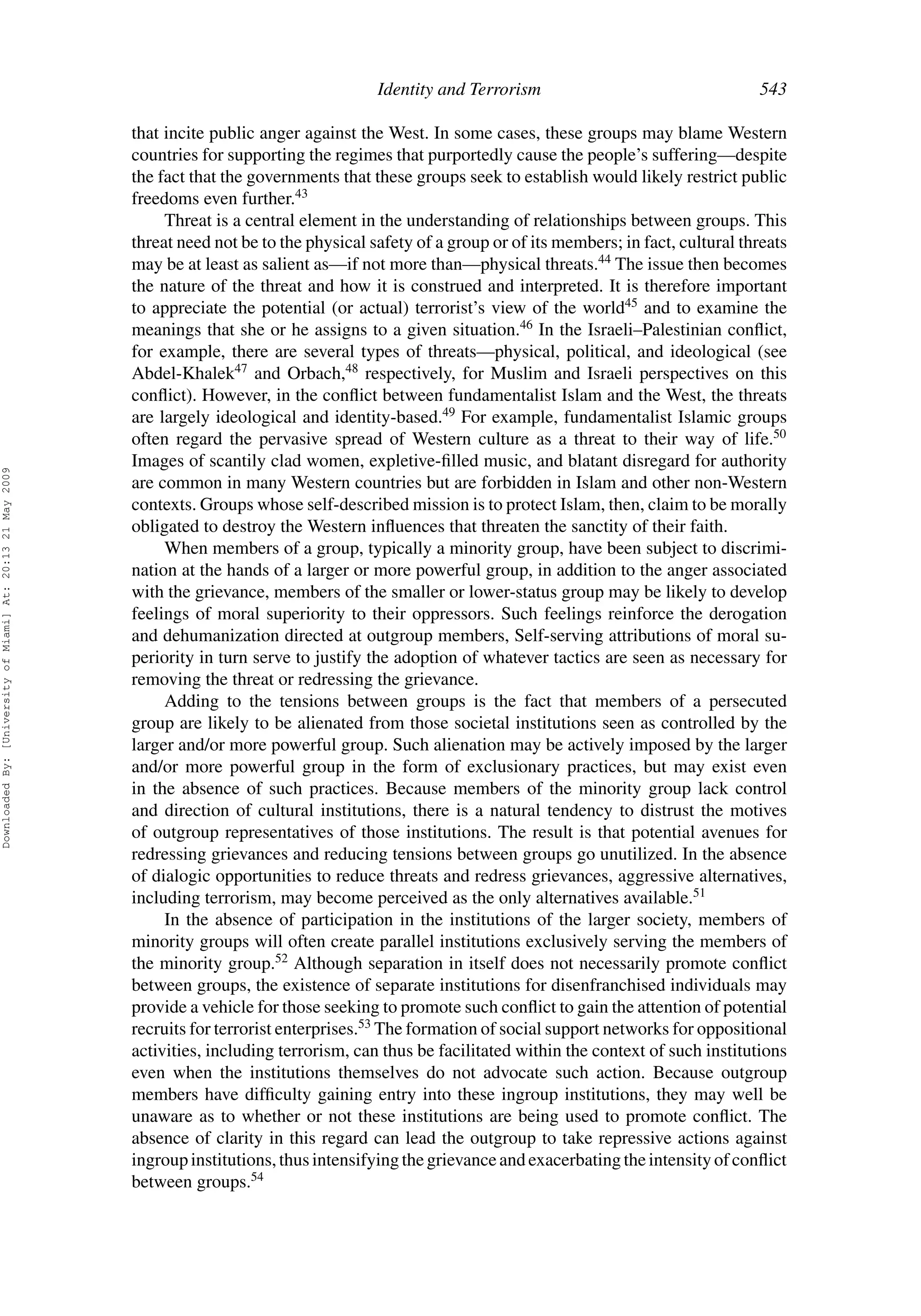 Identity and terrorism | PDF | Islam | Religion & Spirituality
