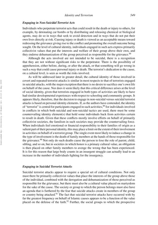 Identity and terrorism | PDF